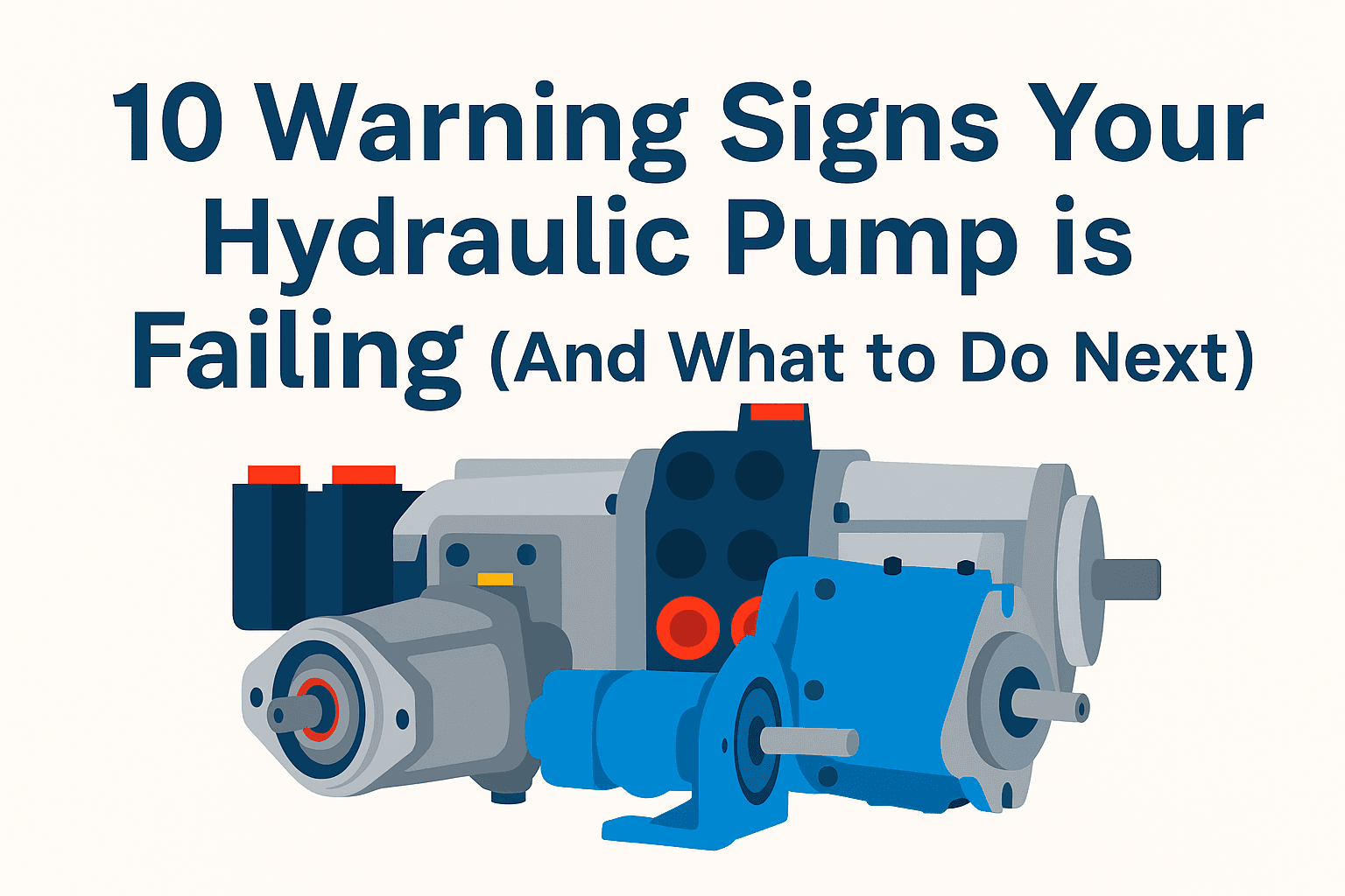 10 Warning Signs Your Hydraulic Pump is Failing (And What to Do Next ...